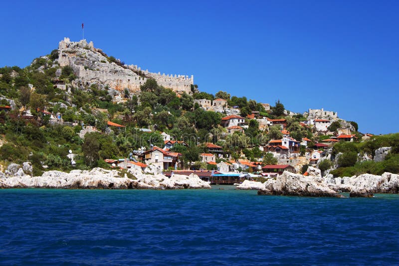 Kekova Island, Turkey Stock Image - Image: 25708391
