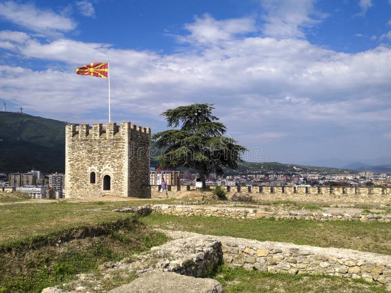 Keller Castle in Skopje,Macedonia Editorial Image - Image of ...