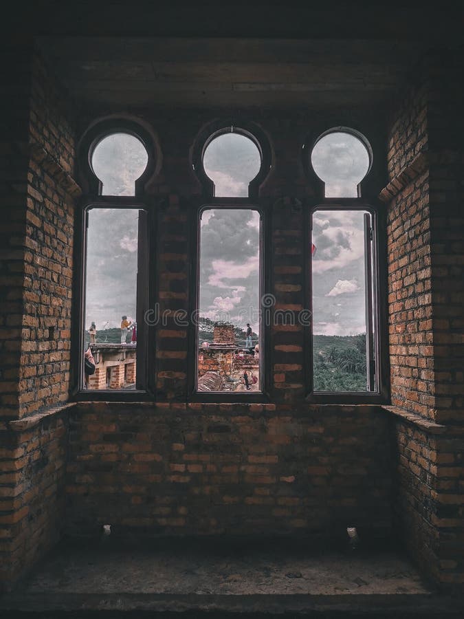 Kellie Castle in Perak stock photo. Image of arch, glass - 241360704