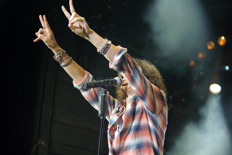 Kelly Hansen editorial stock photo. Image of perry, rock - 21630168