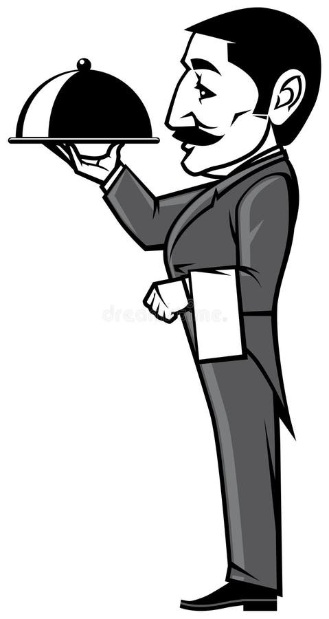 Kelner Stock Illustrations, Vectors, & Clipart – (40,457 Stock ...