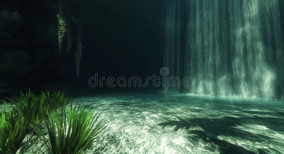 Through a Kelp Forest, an Underwater Spring Discharges Its Water into ...