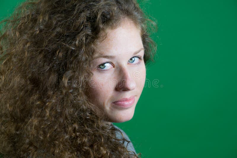 Kelsey Goodman stock photo. Image of portrait, green - 82313640