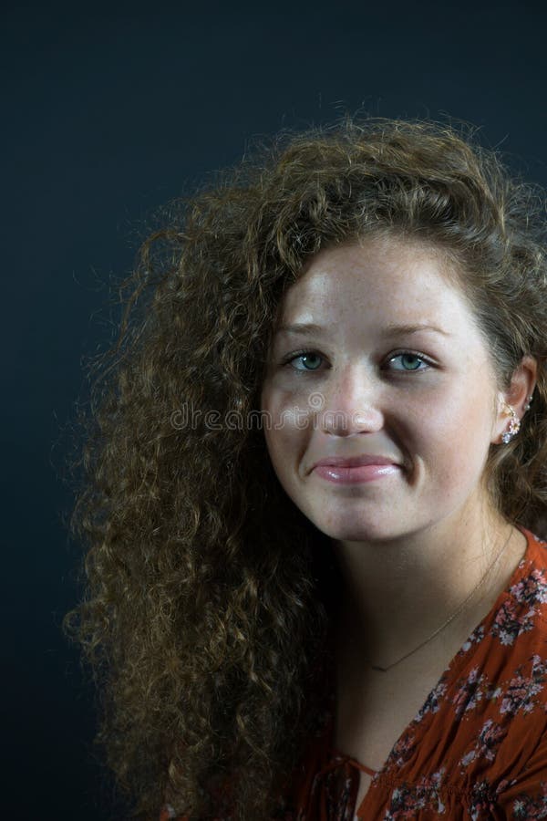 Kelsey Goodman stock photo. Image of backdrop, girl, young - 82313552