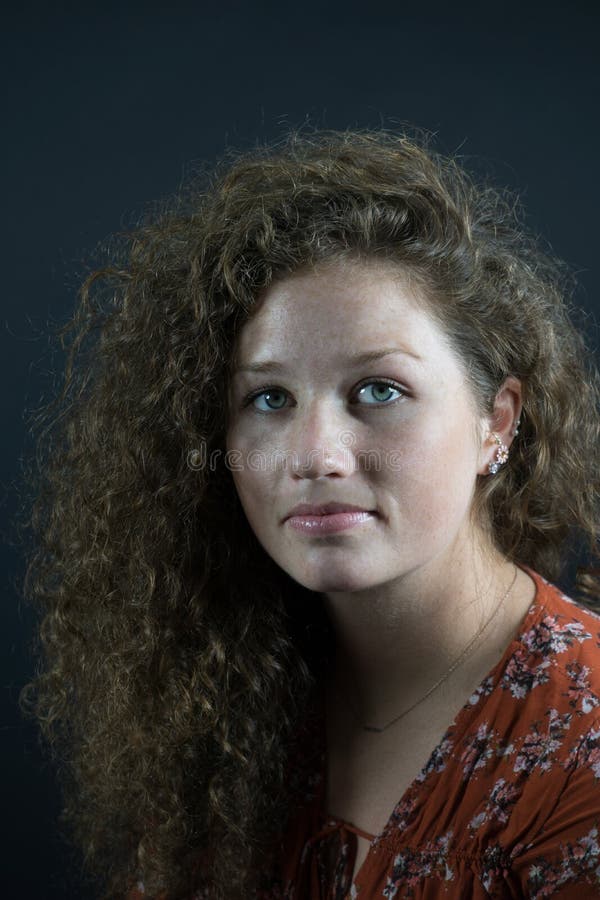 Kelsey Goodman stock photo. Image of studio, girl, face - 82313606