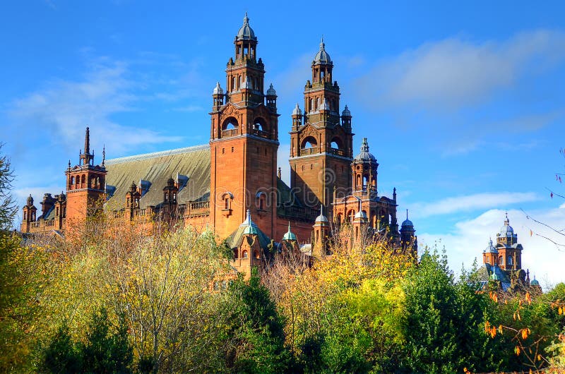Kelvingrove Park - Glasgow, Scotland Stock Image - Image of green ...