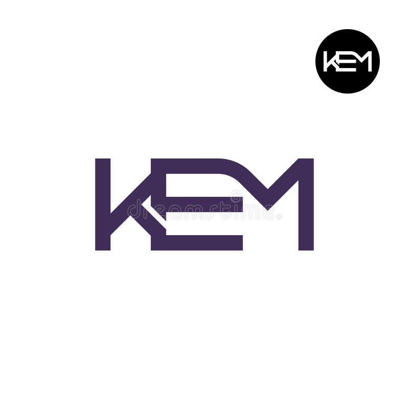 Kem Monogram Stock Illustrations – 15 Kem Monogram Stock Illustrations ...