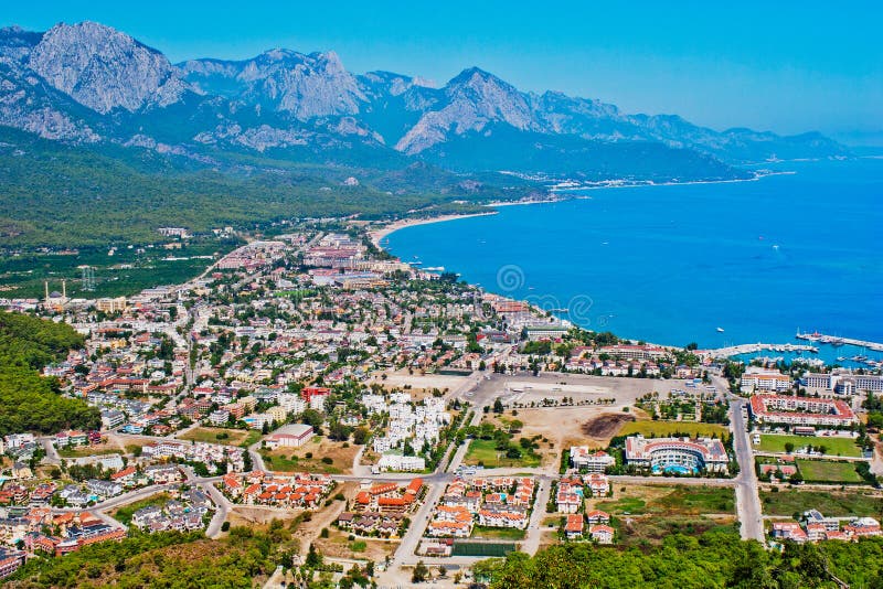 Kemer view stock image. Image of panoramic, place, beaches - 29177339