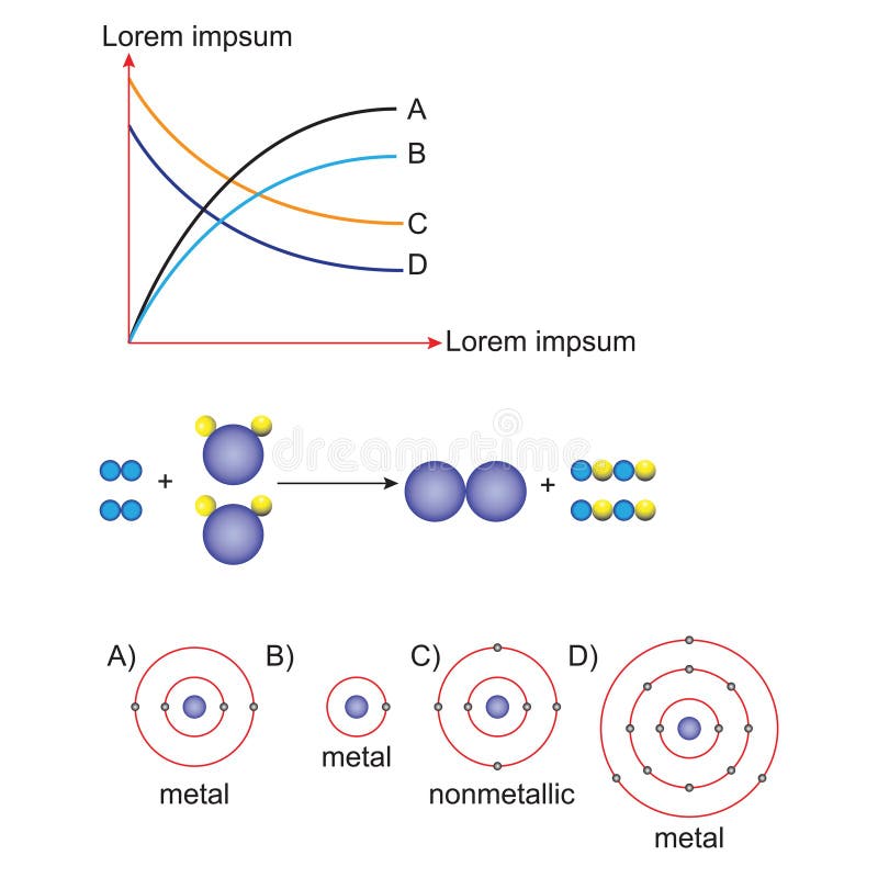 Isotoper av kol vektor illustrationer. Illustration av atmosf - 80259031