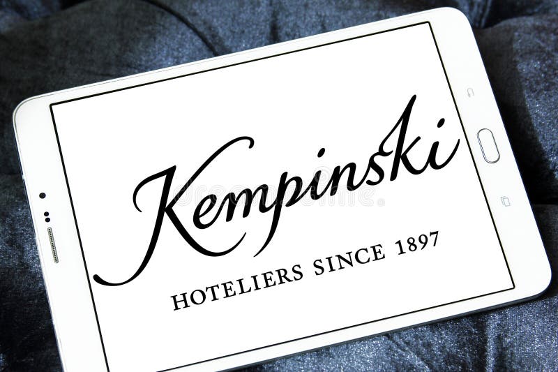 Kempinski Hotels logo editorial image. Image of brand - 120119835