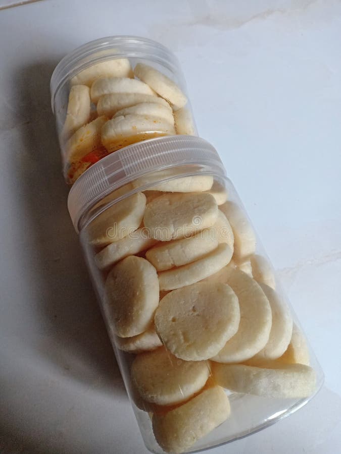 Kemplang Chips Authentic Snack from South Sumatera in Two Jars Stock ...