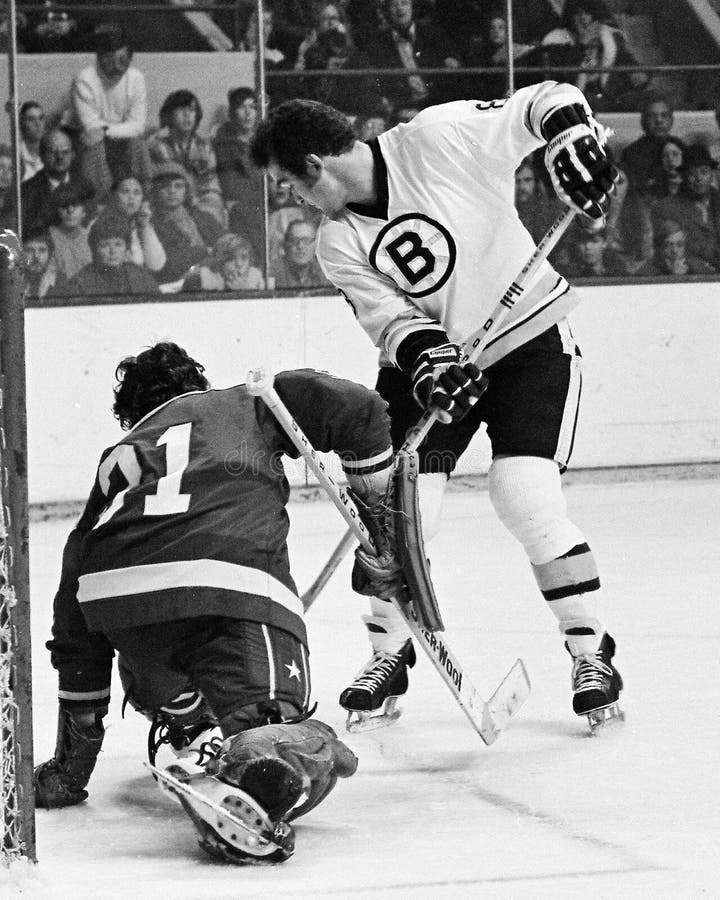 Ken Hodge, Boston Bruins fotografia editorial. Imagem de mangueira ...