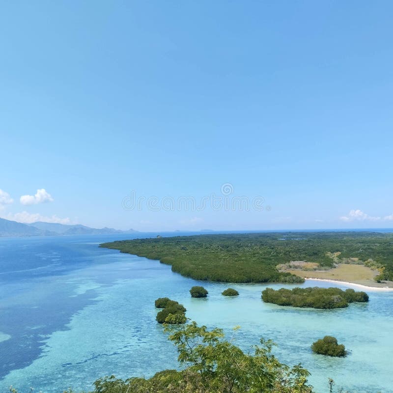 Kenawa Island, Lombok Indonesia Stock Photo - Image of reservoir, coast ...
