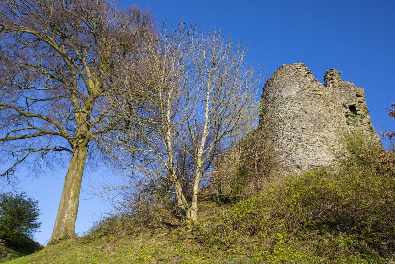 Kendal Castle in Cumbria stock image. Image of culture - 90387731