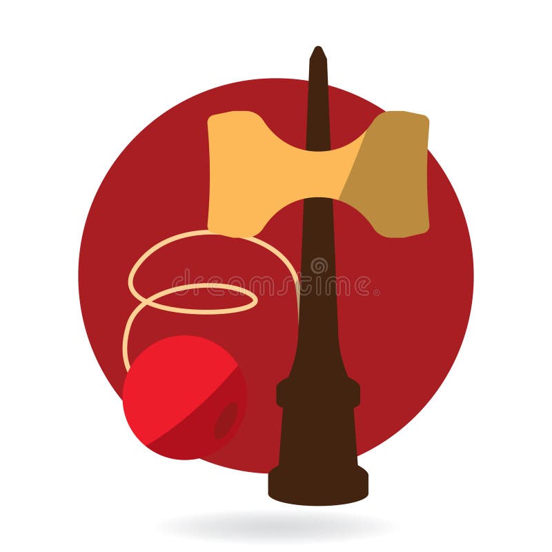 Kendama. Vector Illustration Decorative Design Stock Vector ...