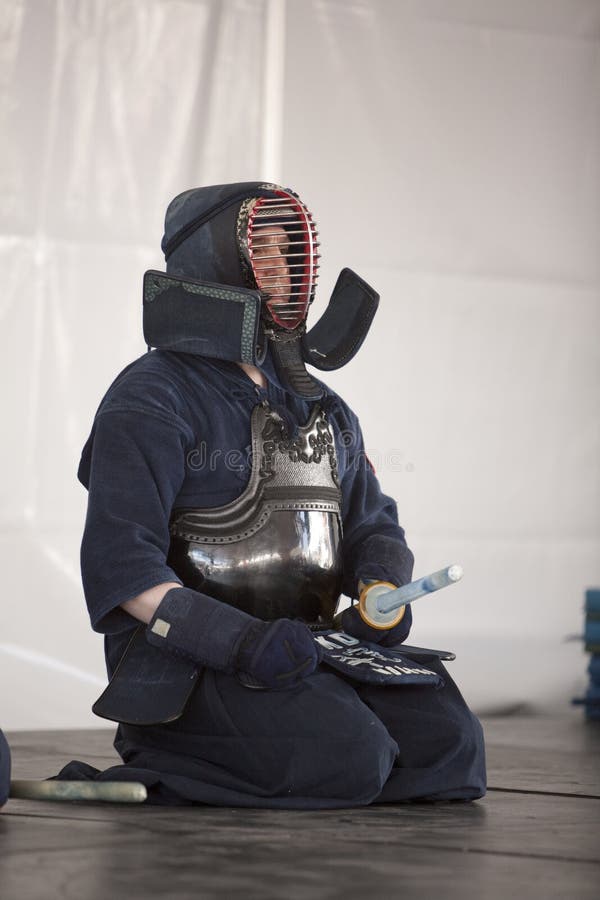 Kendo competition editorial stock image. Image of flaps - 16384894