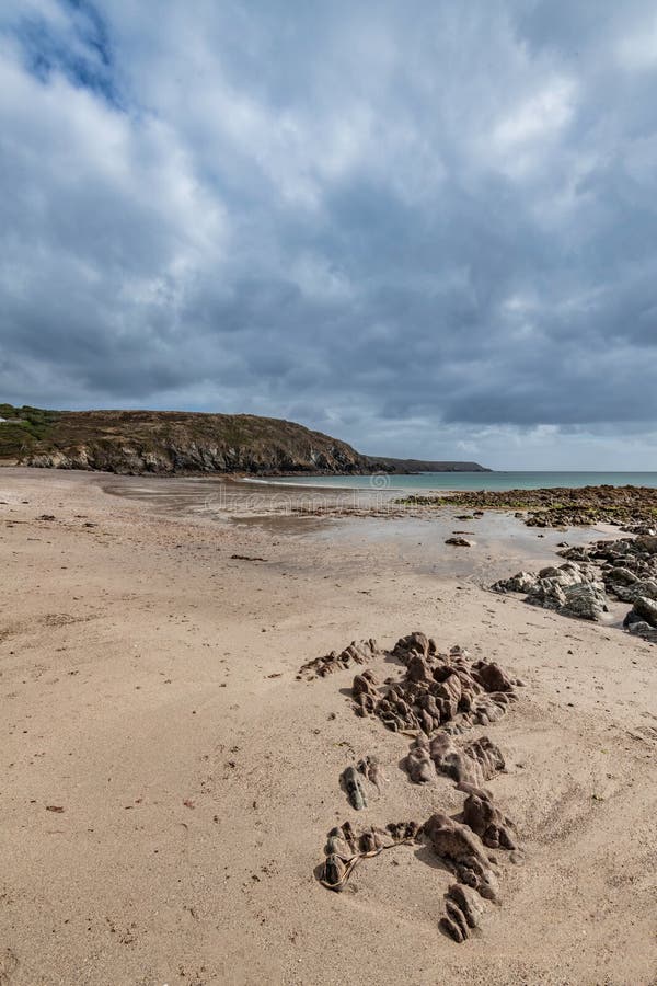 Kennack Sands Lizard Point and Peninsular Cornwall Stock Image - Image ...