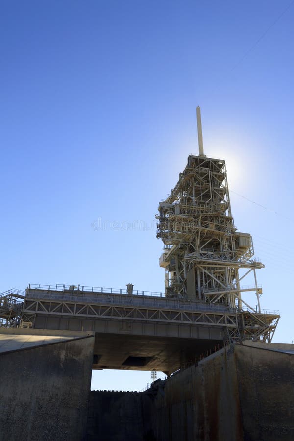 Kennedy Space Center S Launch Pad 39A Editorial Stock Photo - Image of ...