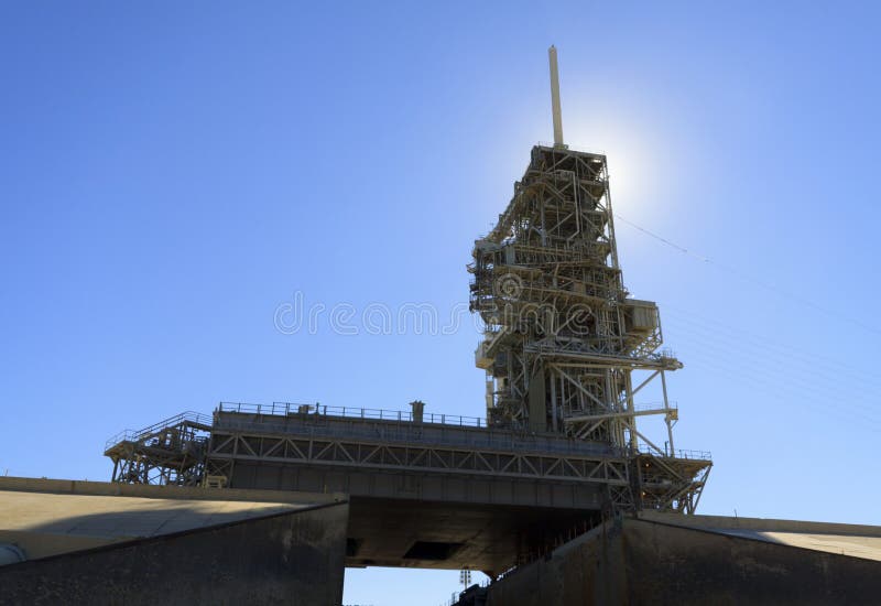 Kennedy Space Center S Launch Pad 39A Editorial Stock Photo - Image of ...