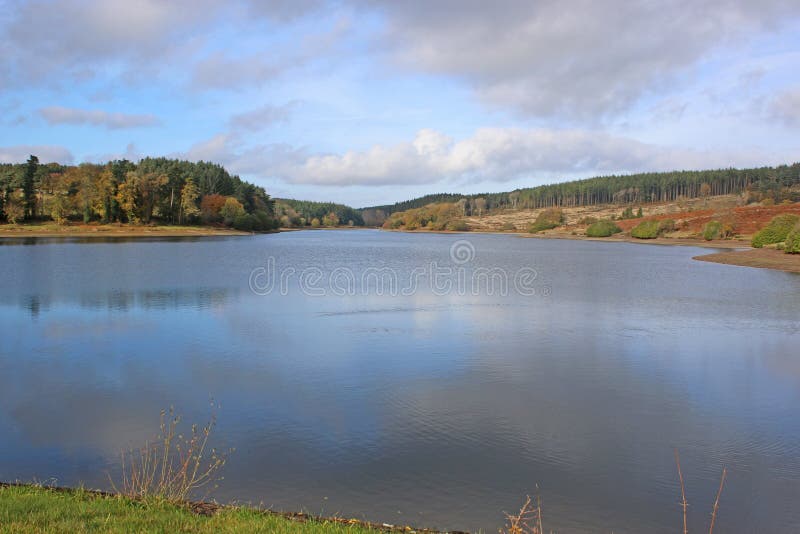 Kennick Reservoir, Devon, in Autumn Stock Photo - Image of landscape ...