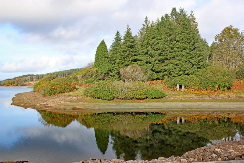Kennick Reservoir, Devon, in Autumn Stock Image - Image of dartmoor ...