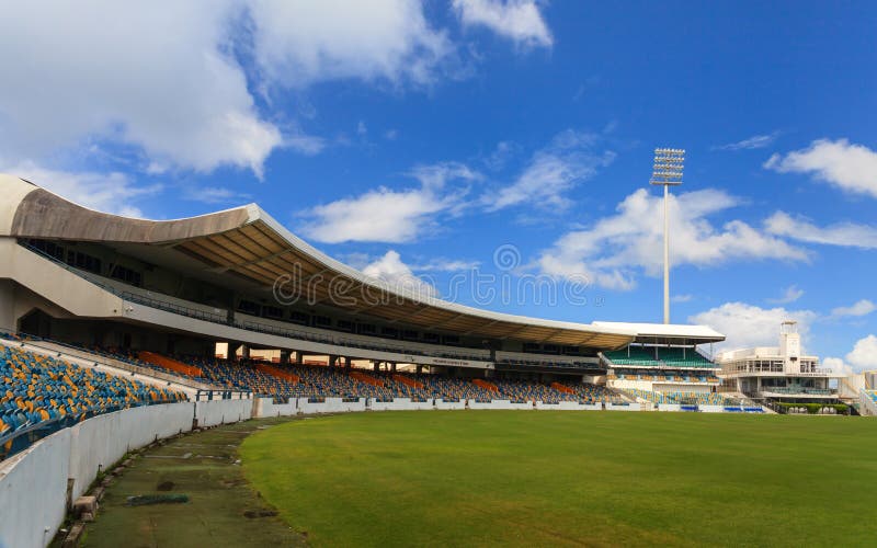 Kensington-Oval-Cricketplatz Redaktionelles Stockbild - Bild von ...