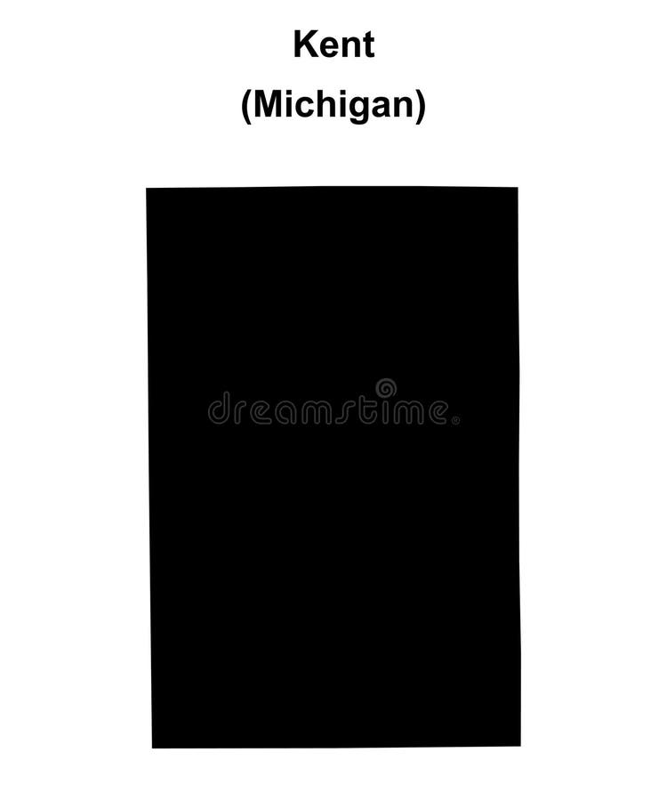 Kent outline map stock vector. Illustration of kent - 361607930