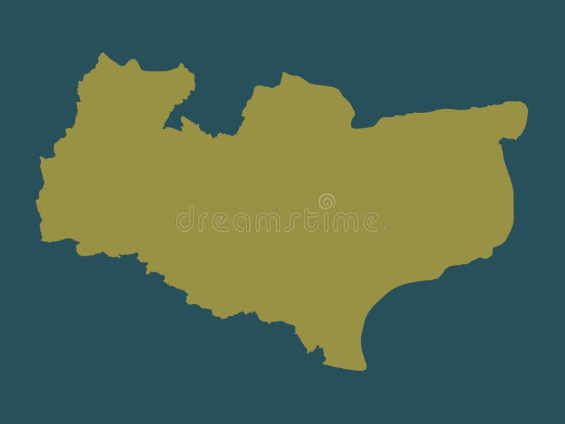 Kent, England - Great Britain. Solid. No Legend Stock Illustration ...