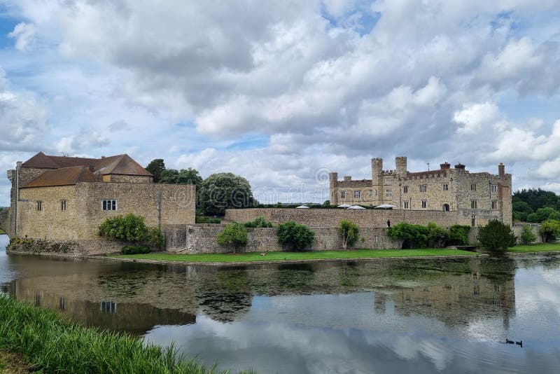 Kent, England, June 15, 2022: the Famous Leeds Castle in England ...