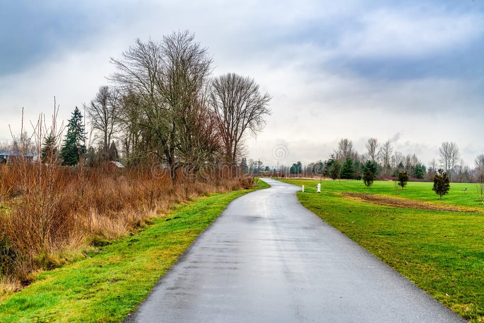 Kent River Walkway stock photo. Image of trail, washington - 356531412