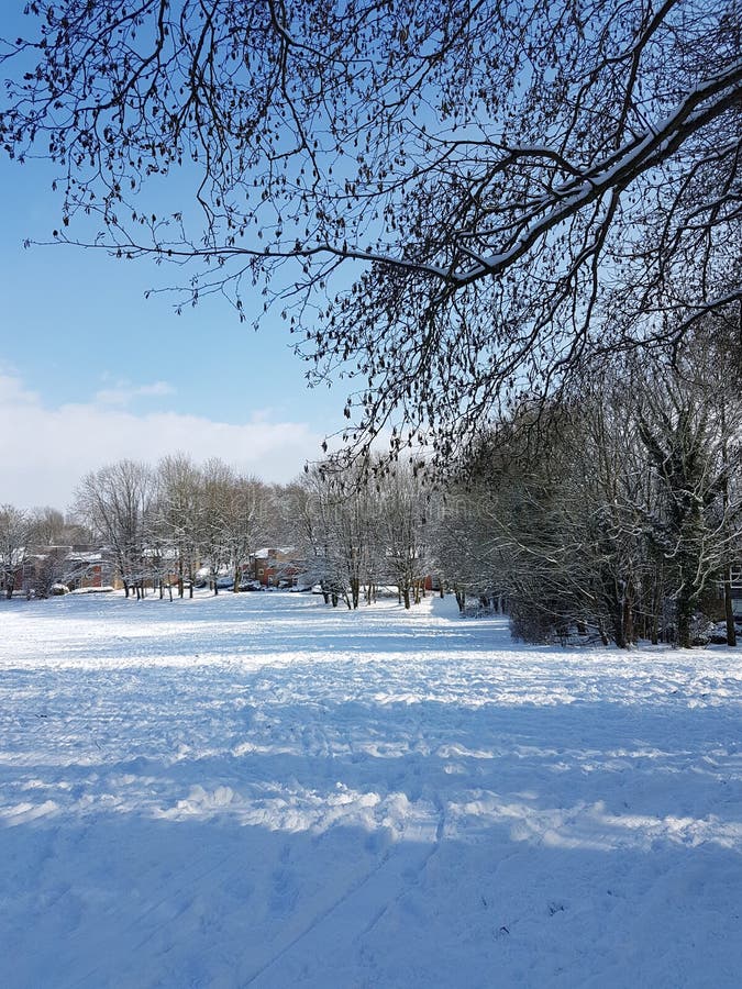 A Kentish Winter stock image. Image of winter, snow - 130209769