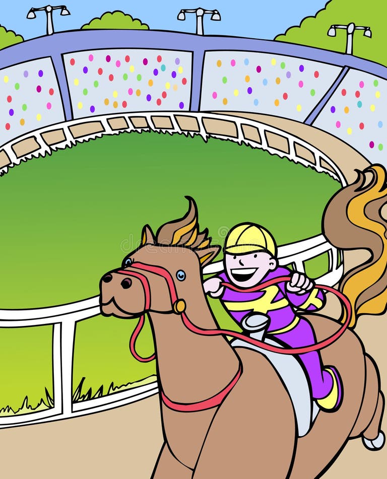 Kentucky Derby Cartoon Stock Illustrations – 87 Kentucky Derby Cartoon ...