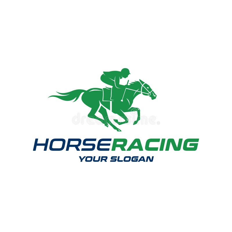 Kentucky Derby Horse Racing Logo Stock Illustration - Illustration of ...