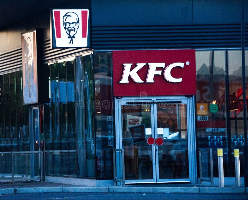 Kentucky Fried Chicken editorial stock photo. Image of shop - 338904703
