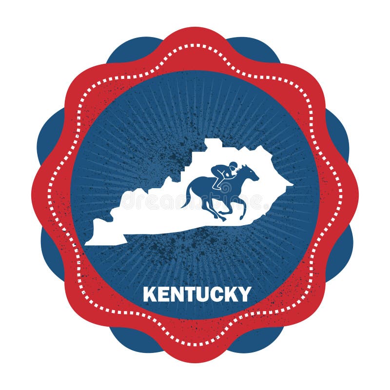 Kentucky State Map. Vector Illustration Decorative Design Stock Vector ...