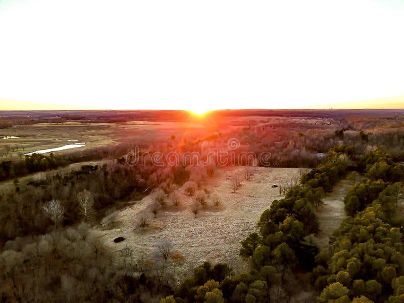 Kentucky sunset stock photo. Image of kentucky, sunset - 109199880
