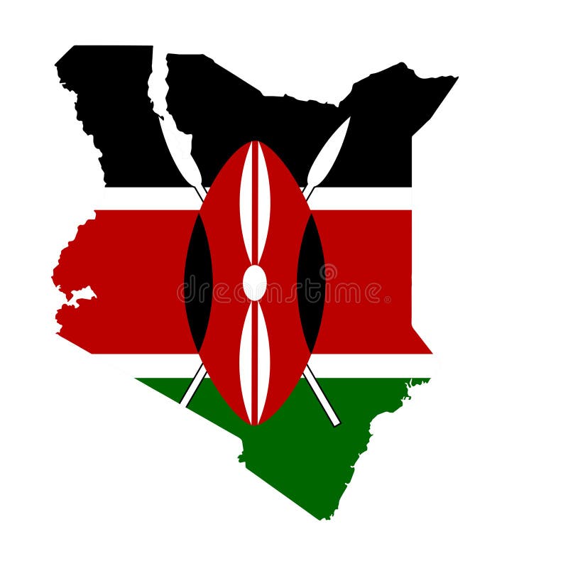 Kenya Flag Transparent Background Stock Illustrations – 93 Kenya Flag ...