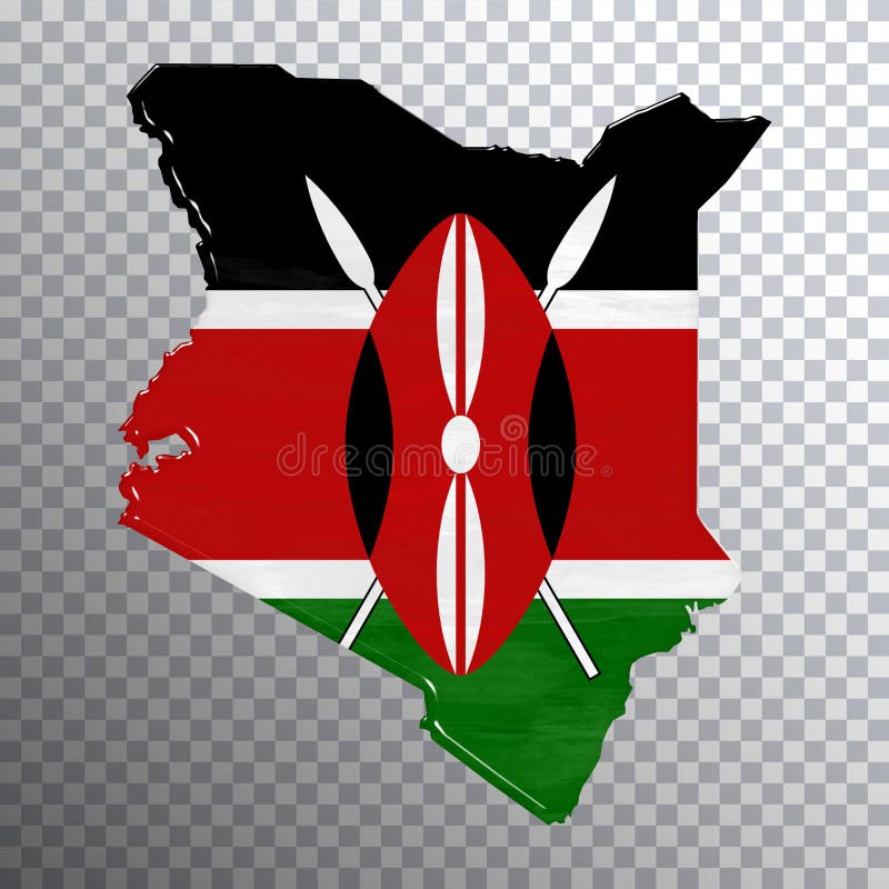Kenya Flag Transparent Stock Illustrations – 134 Kenya Flag Transparent ...