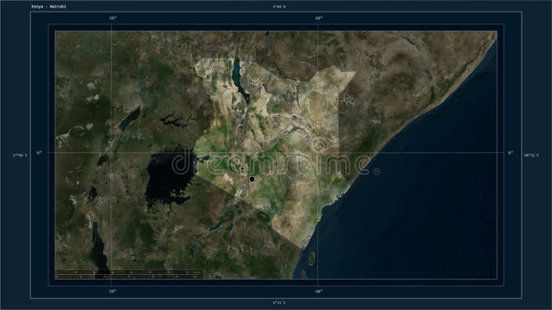 Kenya Map Satellite