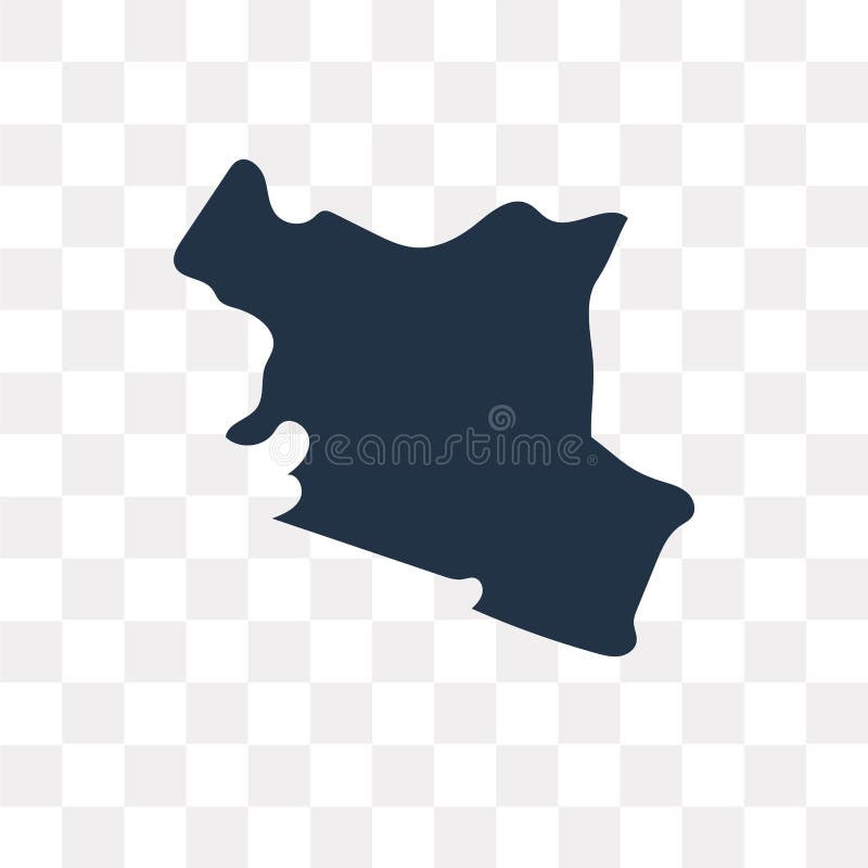 Kenya Map Vector Icon Isolated on Transparent Background, Kenya Stock ...