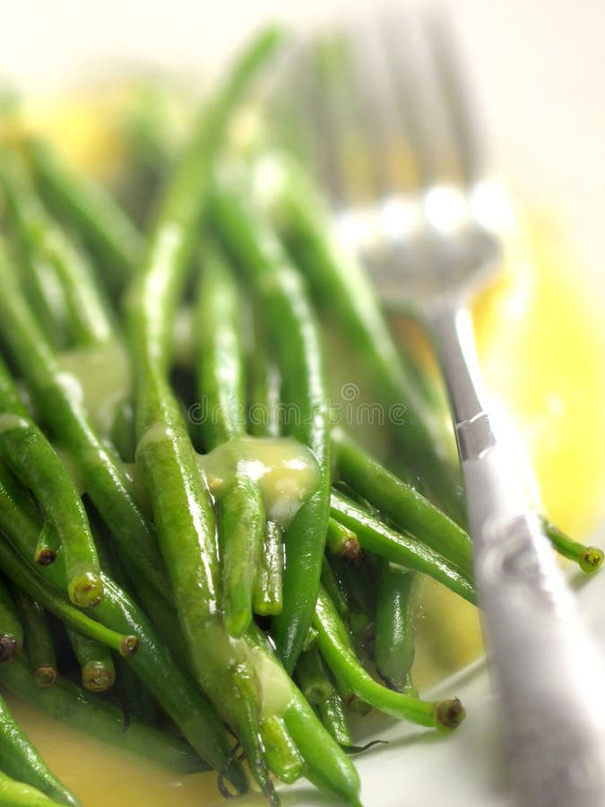 Kenyan Extra Fine Beans with Yellow Sauce Stock Image - Image of diet ...