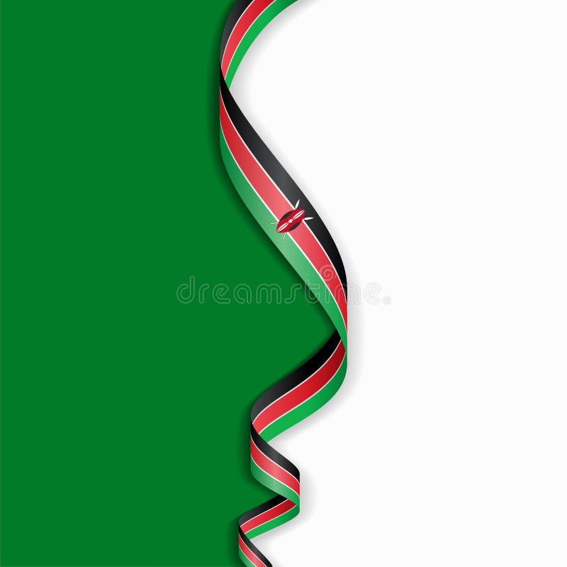 Kenya Flag Simple Illustration Stock Illustrations – 452 Kenya Flag ...