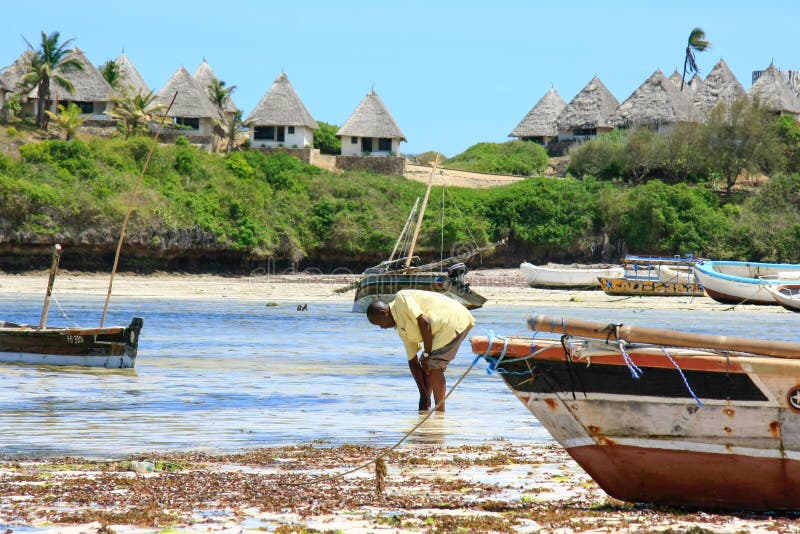 Kenyan life editorial photo. Image of kenyan, boats, africa - 88648561