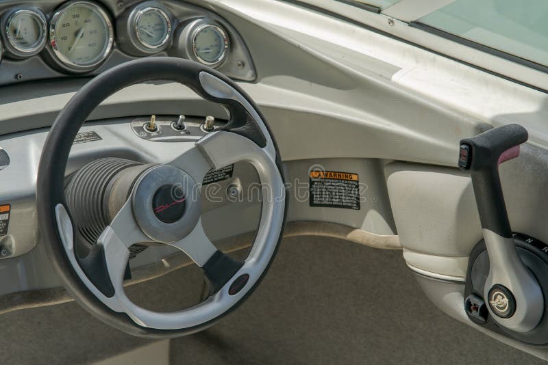 Interior of a Luxury Speedboat, Editorial Image - Image of mode ...