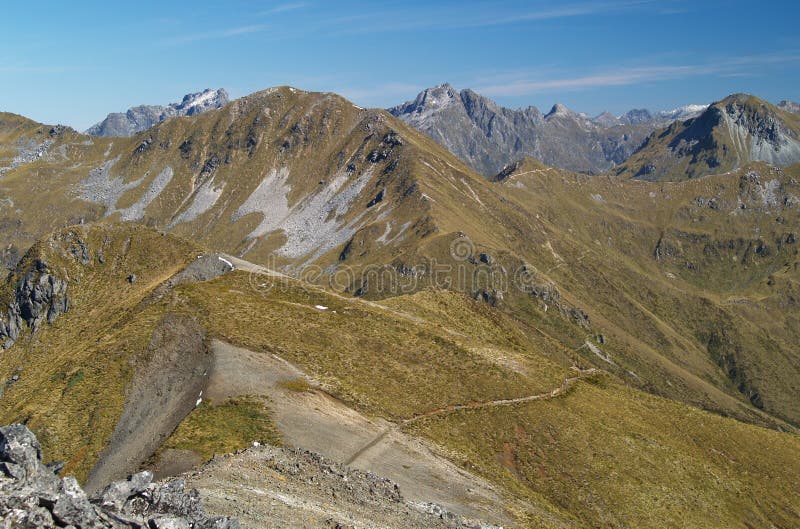 Kepler track stock image. Image of summit, brown, mountain - 22850655
