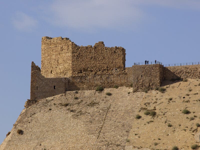 Kerak Castle stock image. Image of protection, oxidized - 4356731