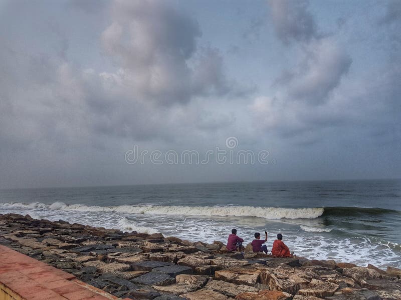 Kerala beach, India stock photo. Image of culture, climate - 18182952