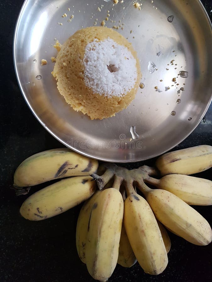 Puttu stock photo. Image of kerala, rice, puttu, dish - 114536766