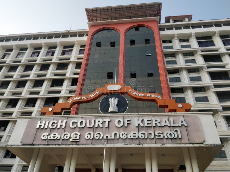 Kerala High Court Premise View Editorial Photo - Image of high, view ...