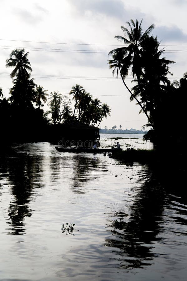 Kerala, India editorial image. Image of canals, interlocking - 71810520